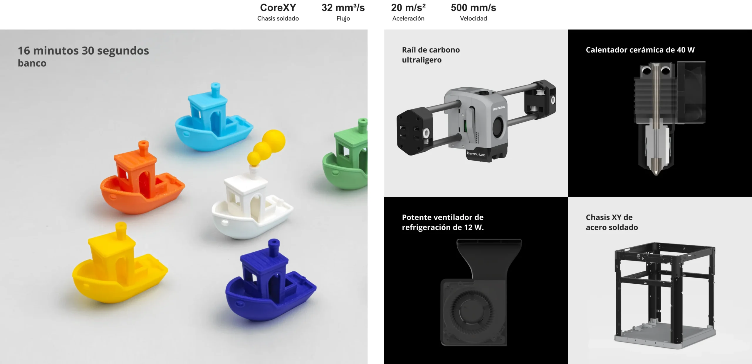 Bambu Lab X1C (Sin y con AMS) - 3DWorld