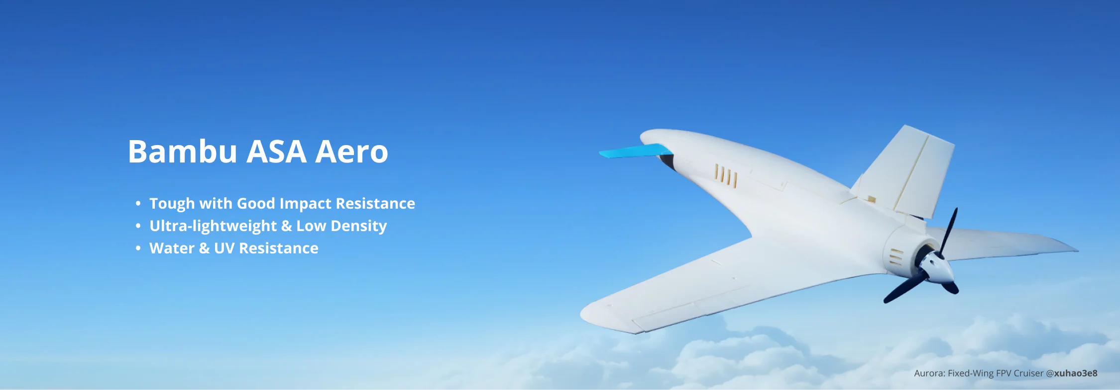 Bambu Lab ASA Aero - 3DWorld