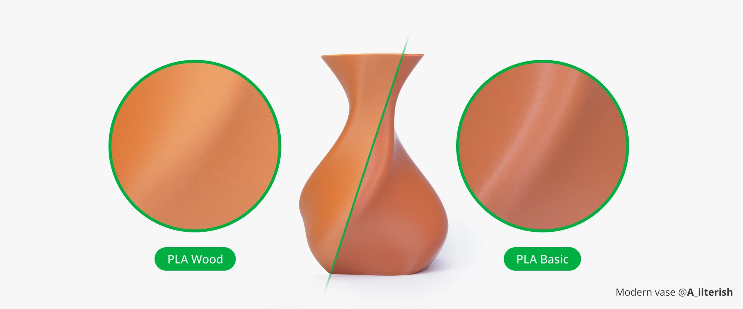 Bambu Lab PLA Wood / Madera - 3DWorld