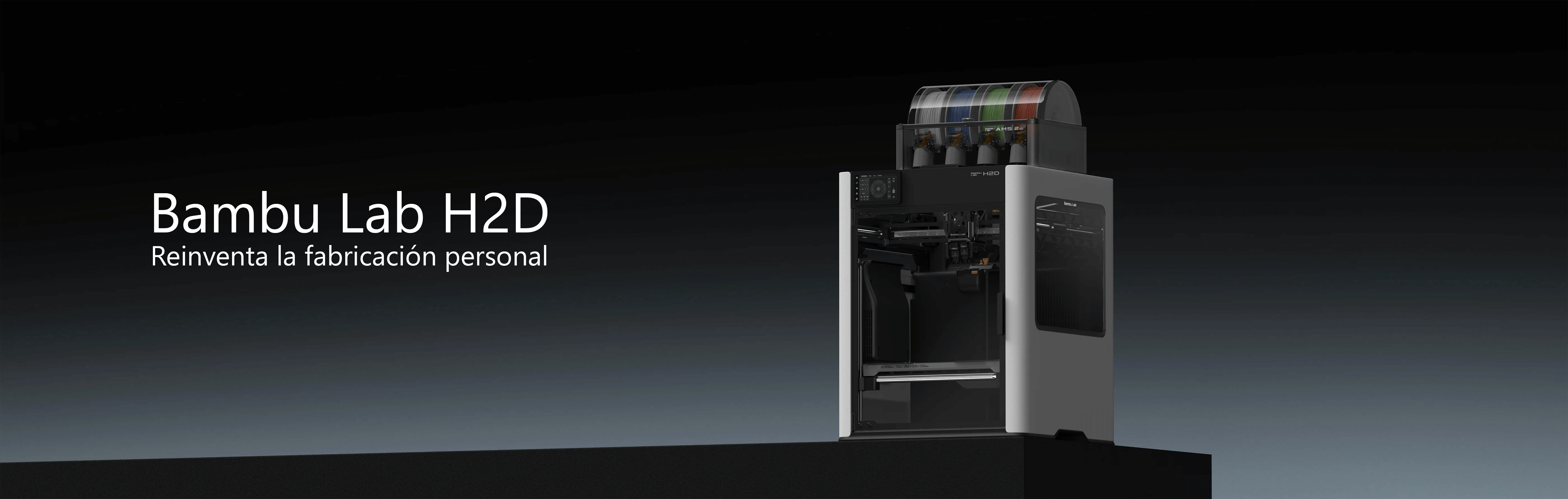 Bambu Lab H2D LÁSER + AMS 2 Pro - 3DWorld